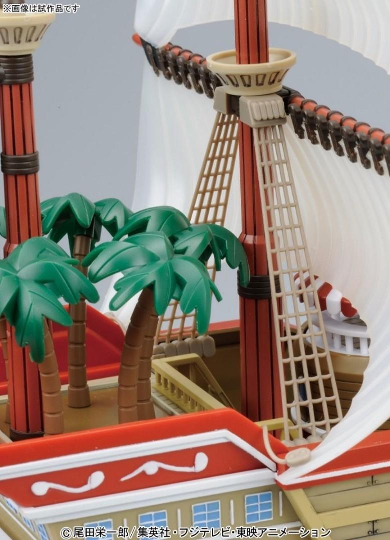海賊王 紅髮 海賊團 船隻模型《紅色勢力號》BANDAI ONE PIECE SHANKS RED FORCE MODEL SAILING ...