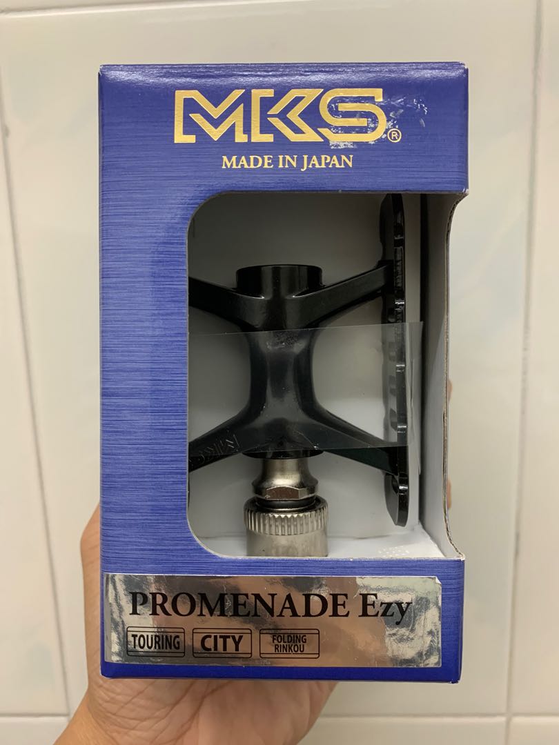 全新 MKS Promenade Ezy 快拆 腳踏 小布 brompton 鳥車 birdy 大行 dahon k3 plus 摺車 改裝, 運動產品, 單車及配件, 單車 - Carousell
