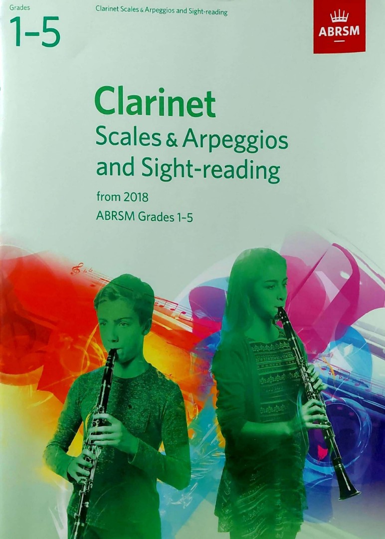 ABRSM Grade 1-5 Scales & Arpeggios & Sight-reading for Clarinet, 興趣及遊戲 ...