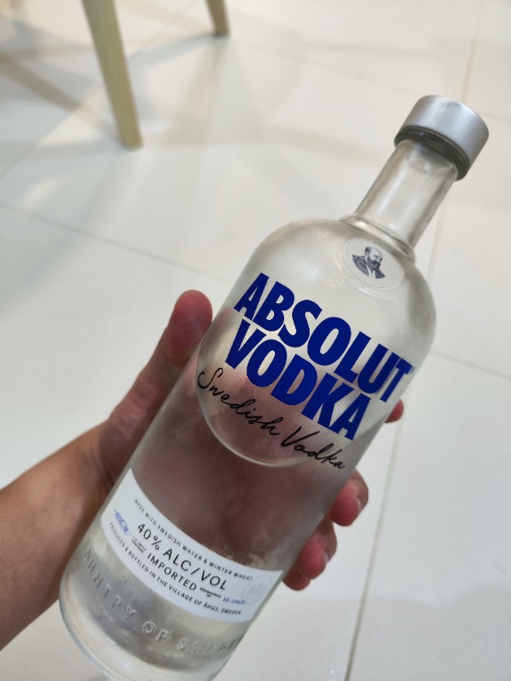 Absolute Vodka, Food & Drinks, Alcoholic Beverages on Carousell