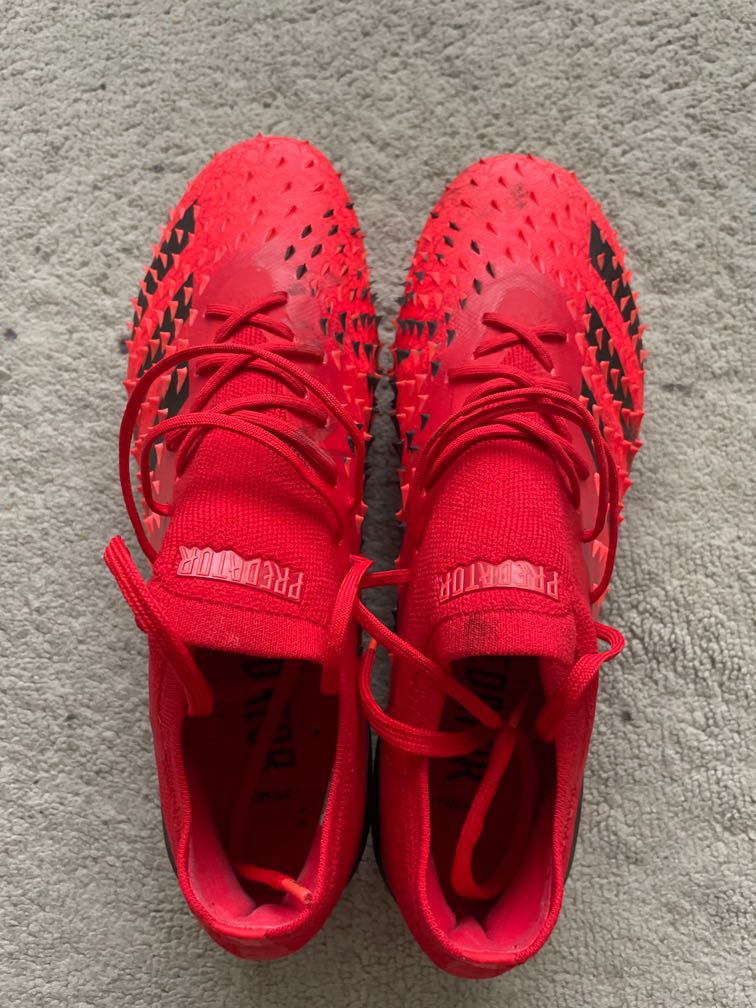 Adidas Predator Demonskin AG US8, Men's Fashion, Footwear, Boots on ...