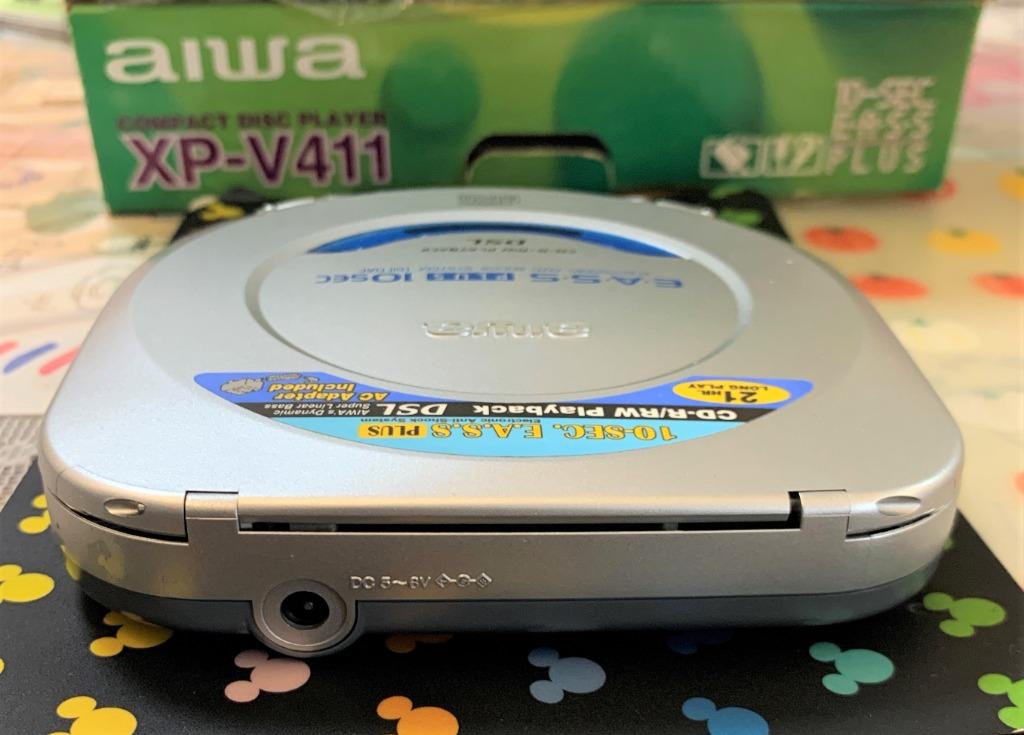 NEW CD Discman -AIWA' XP-V411 , 音響器材, 音樂播放裝置 MP3及CD Player - Carousell