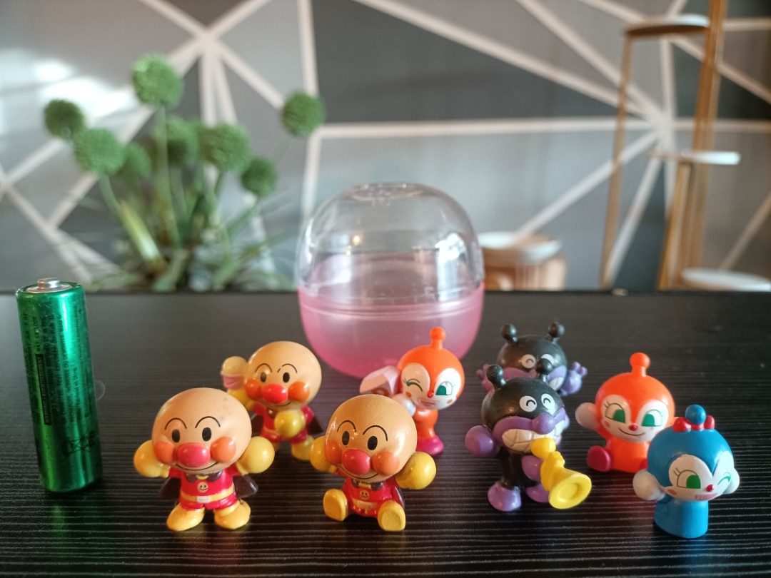 Anpanman figure set, Hobbies & Toys, Toys & Games on Carousell