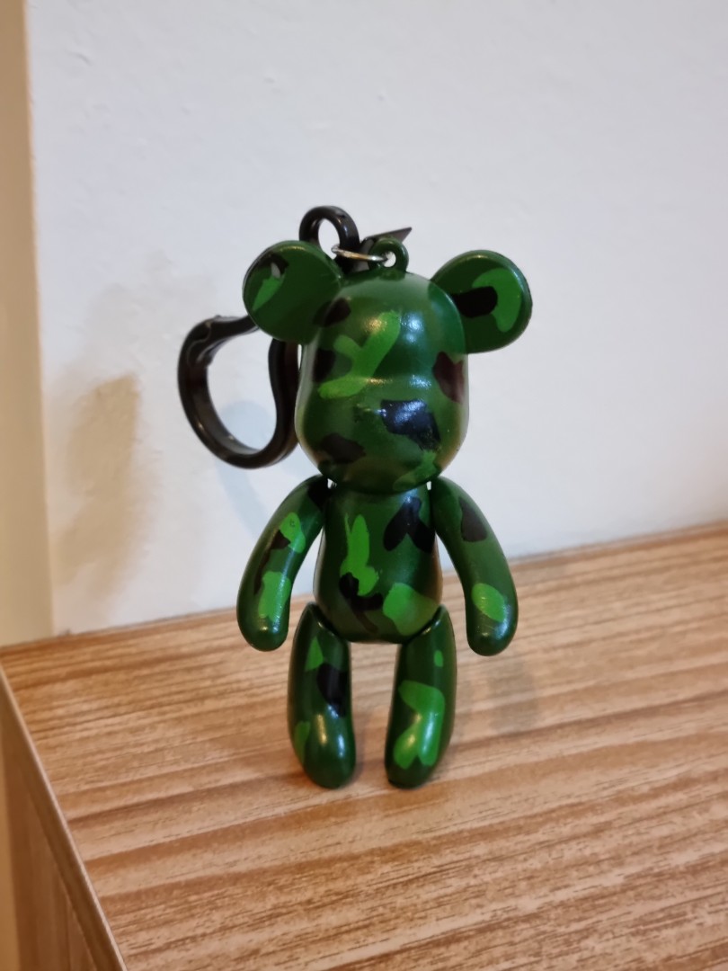Army Green Camo Military Bear Brick Keychain Collectible (Limited ...
