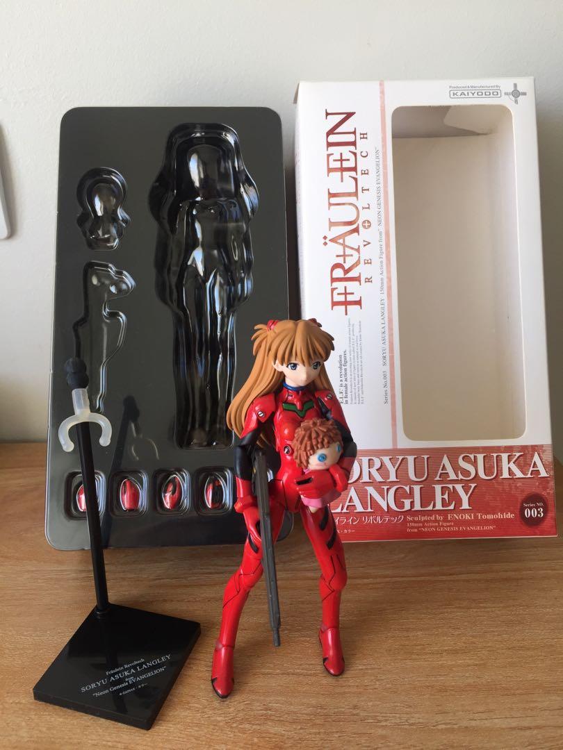 asuka langley evangelion revoltech, Hobbies & Toys, Toys & Games on ...