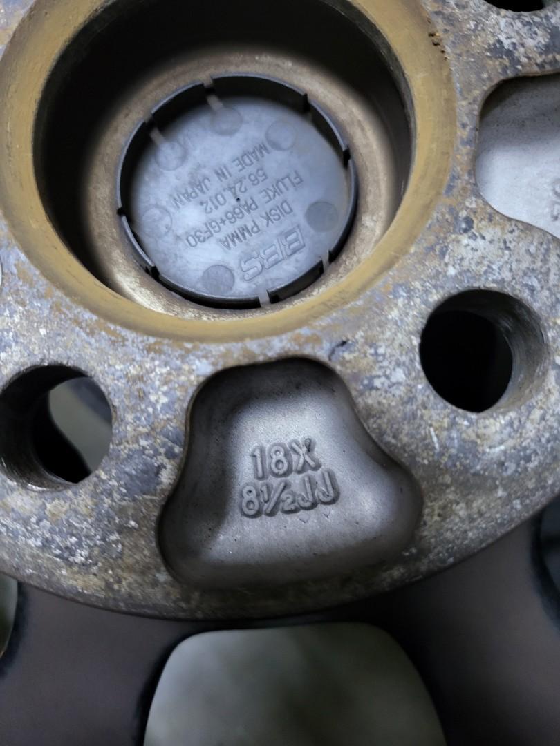 BBS Forged 18 inch rims set with Goodyear F1A5 tyres, Car Accessories ...