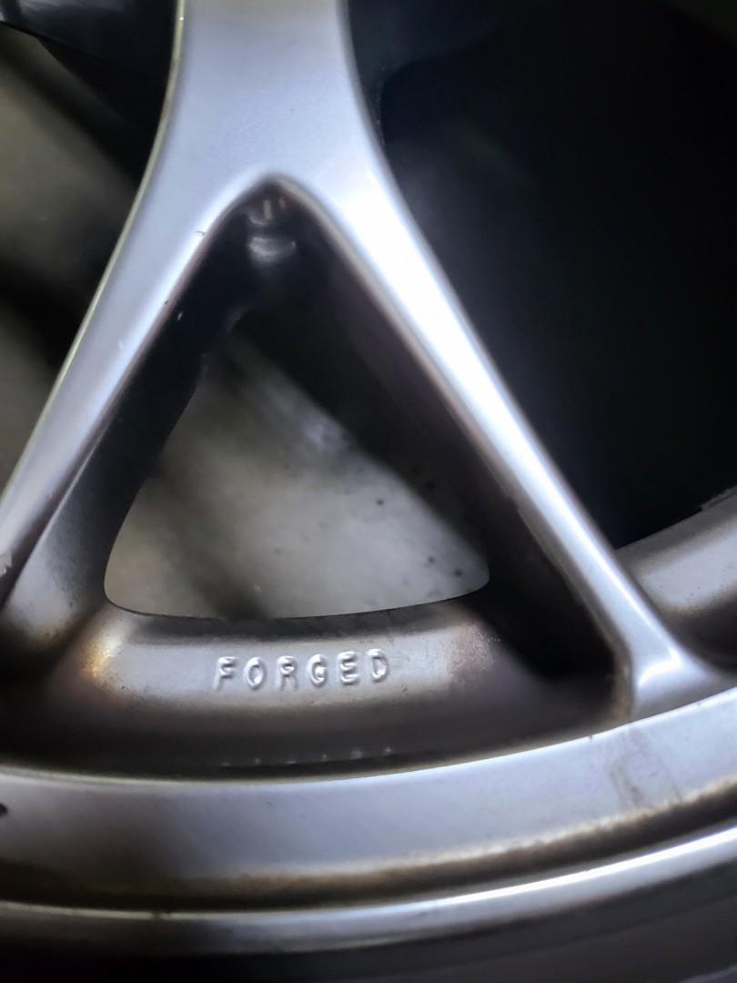 BBS Forged 18 inch rims set with Goodyear F1A5 tyres, Car Accessories ...