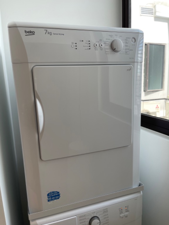 Beko Dryer DRVS73W 7kg, TV & Home Appliances, Washing Machines and ...