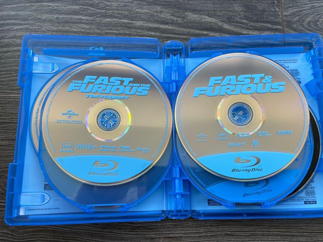Blu Ray - Fast & Furious 9 movies Collection set, Hobbies & Toys, Music ...