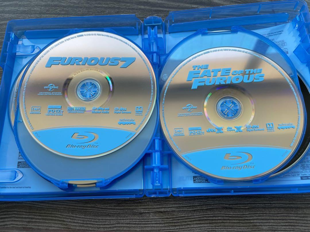 Blu Ray - Fast & Furious 9 movies Collection set, Hobbies & Toys, Music ...