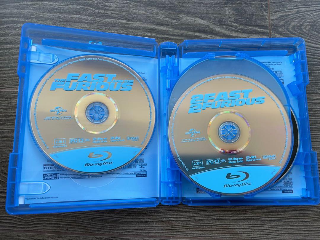 Blu Ray - Fast & Furious 9 movies Collection set, Hobbies & Toys, Music ...