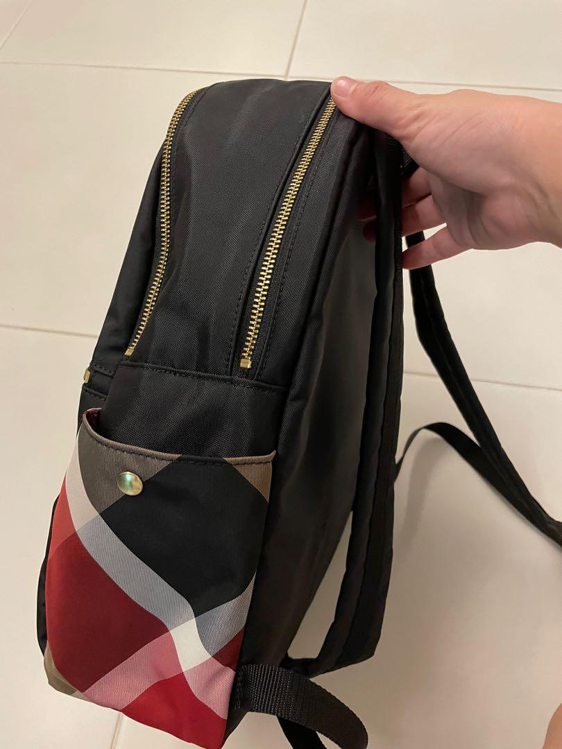 Blue label backpack, Men's Fashion, Bags, Backpacks on Carousell