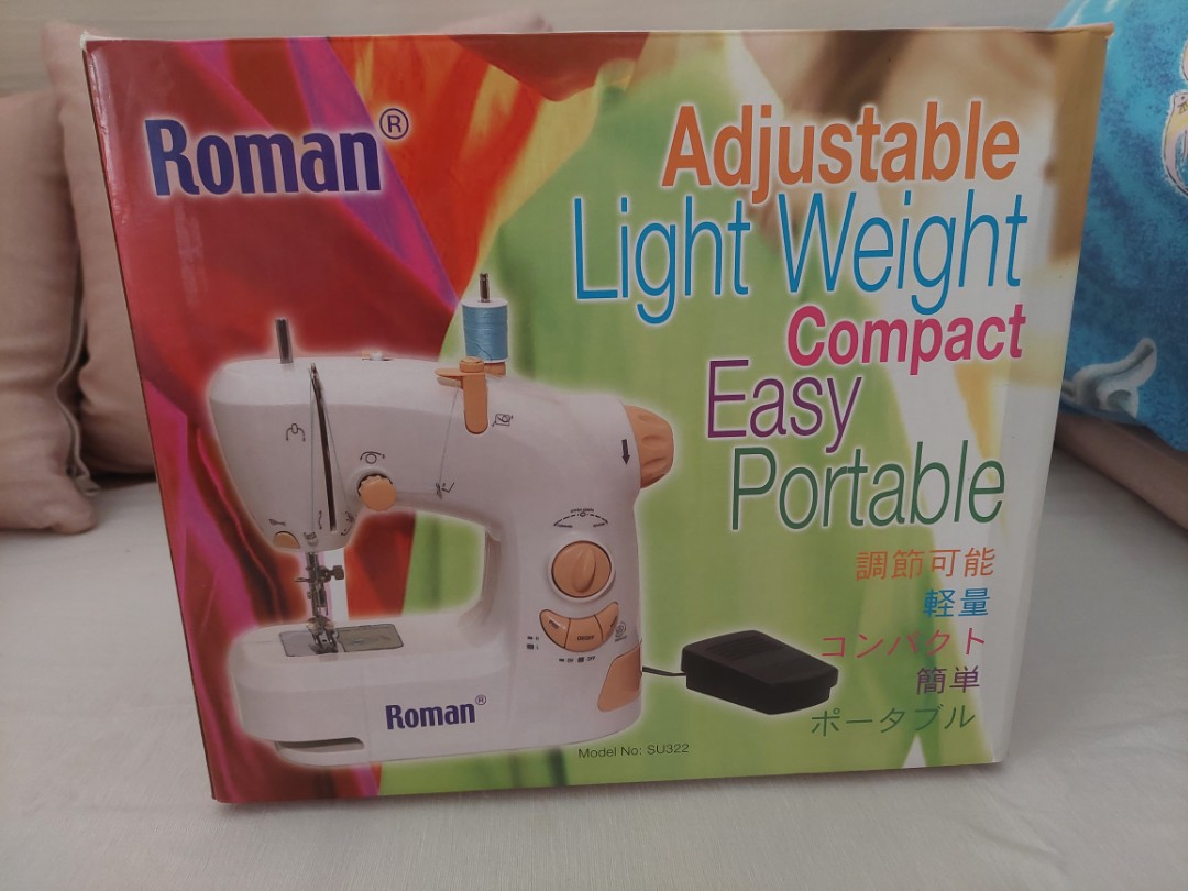 BNIB Unused Roman Sewing Machine Model SU322, Furniture & Home Living ...