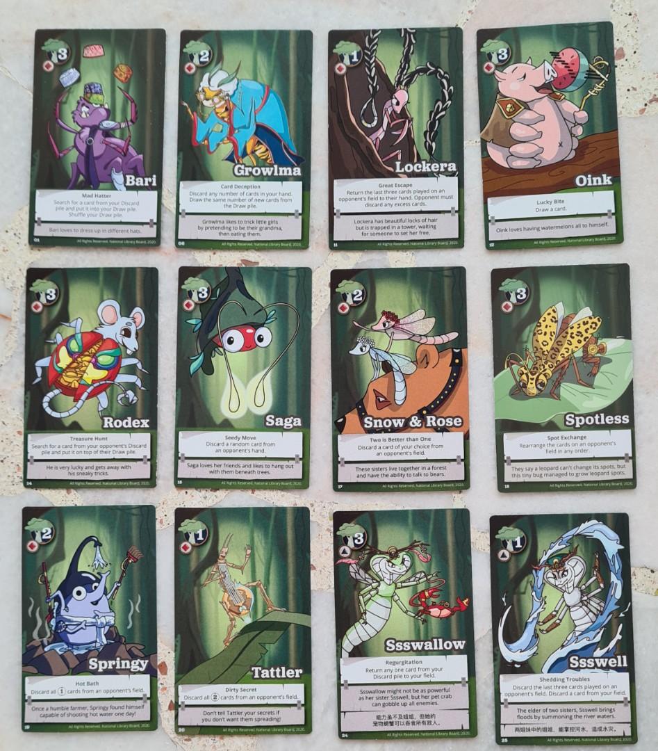 Book Bugs 3 Cards Bundle A inc postage, Hobbies & Toys, Toys & Games on ...