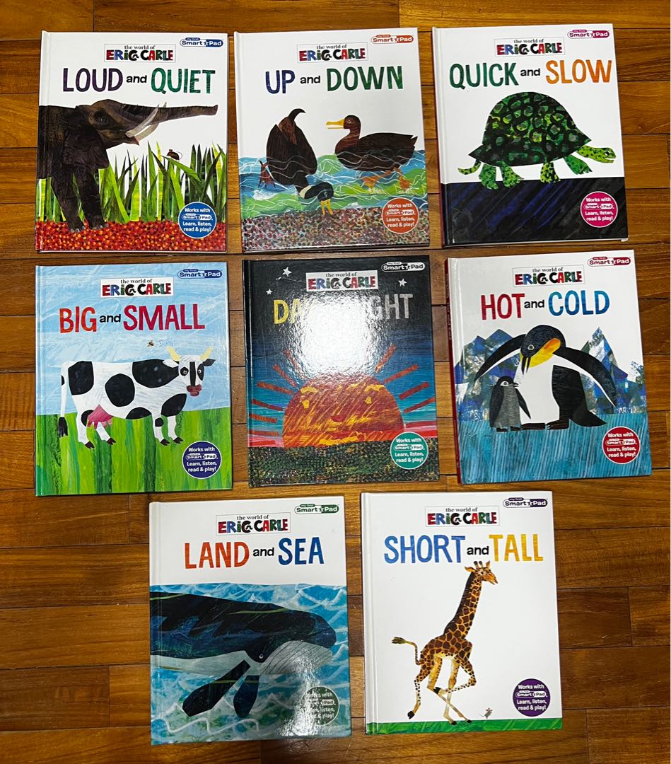 Books only (8 books) - My First Smart Pad - The World of Eric Carle ...