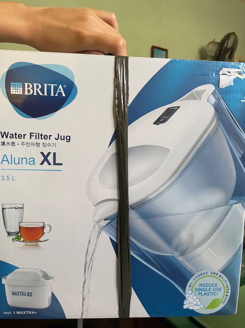 BRITA water filter hug (aluna XL), Furniture & Home Living, Kitchenware ...