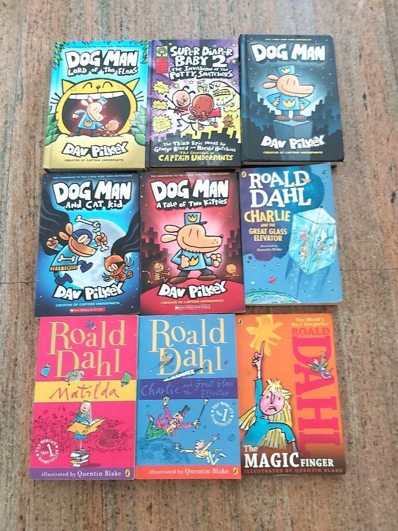 BUNDLE SET DOG MAN & ROALD DAHL BOOKS, Hobbies & Toys, Books ...