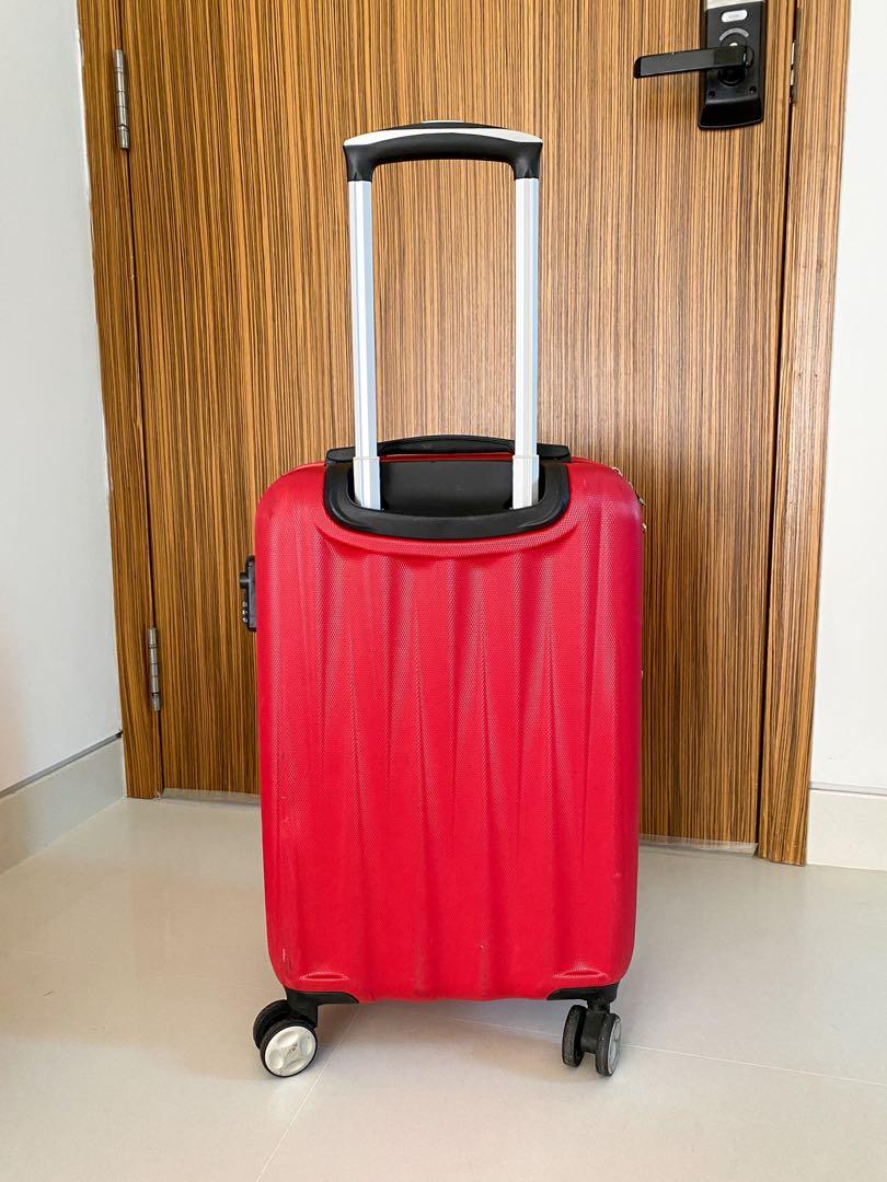Calpak Red Cabin Luggage, Hobbies & Toys, Travel, Luggage on Carousell