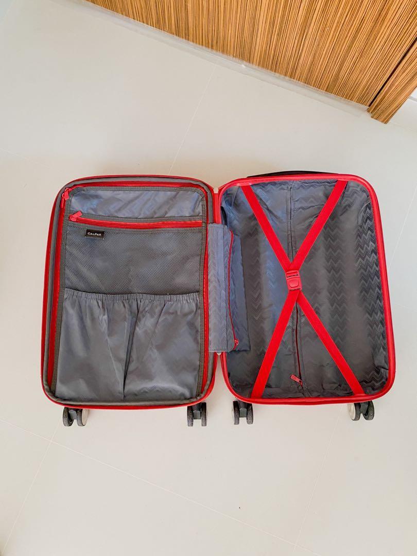 Calpak Red Cabin Luggage, Hobbies & Toys, Travel, Luggage on Carousell