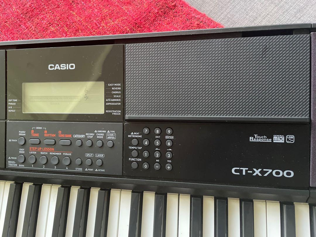 Casio Keyboard CT-X700, Hobbies & Toys, Music & Media, Musical ...