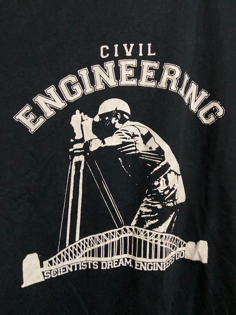 Civil Engineering Shirt, Men's Fashion, Tops & Sets, Tshirts & Polo ...