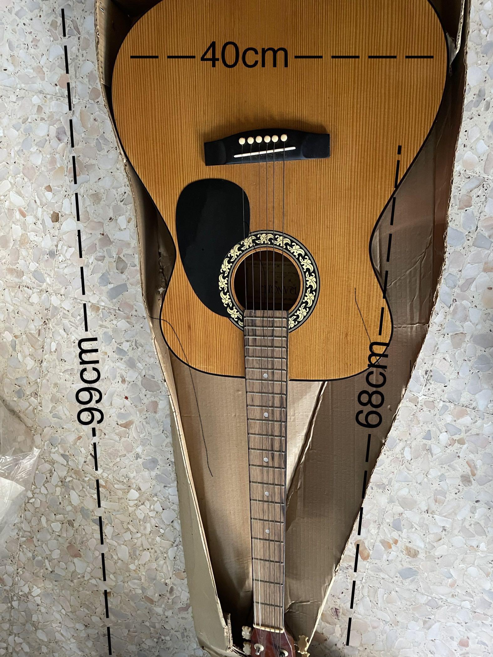 Classical guitar with original cartoon box, Hobbies & Toys, Music ...