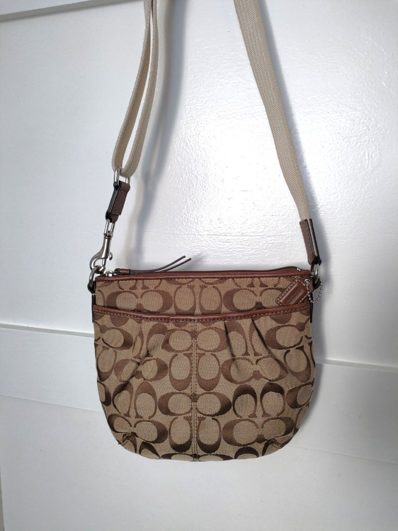 Coach small sling pouch / bag, Women's Fashion, Bags & Wallets, Cross ...