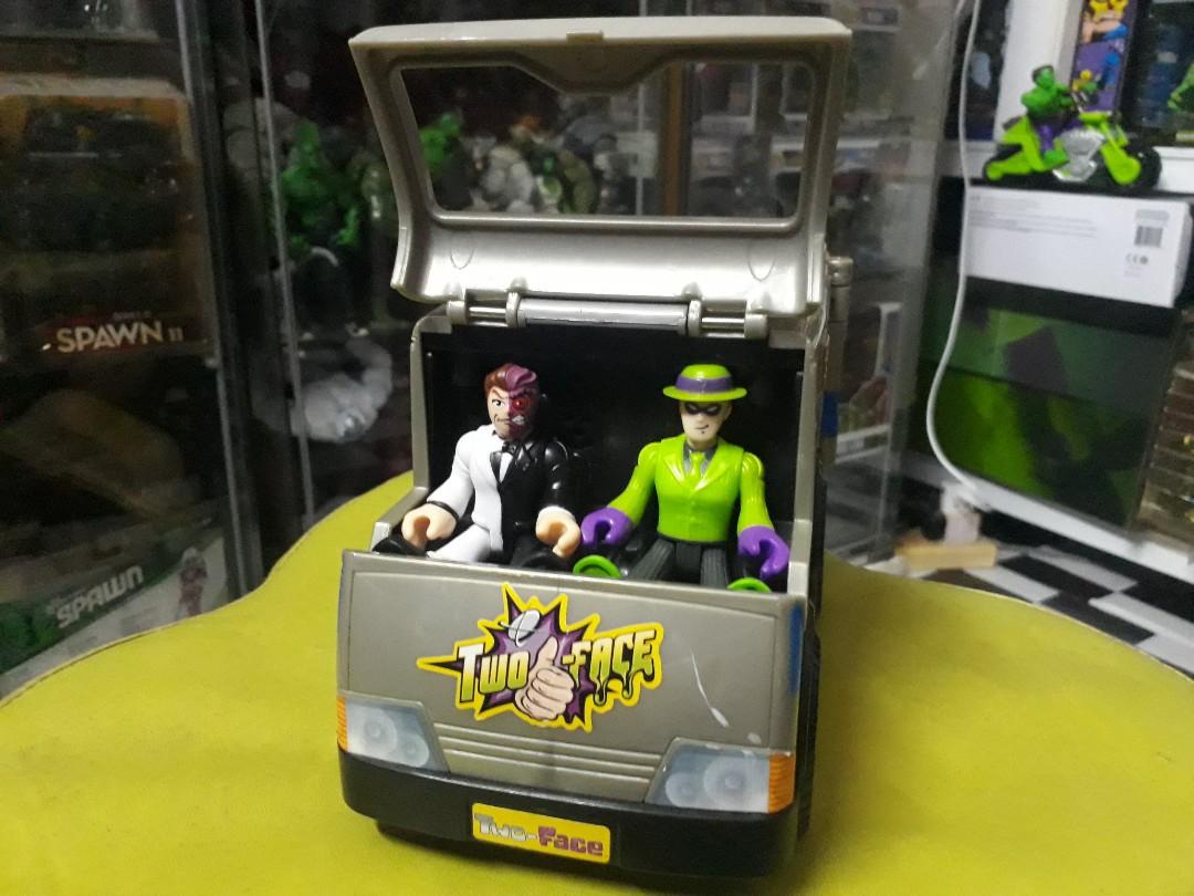 Dc imaginext two face armored car& the riddler, Hobbies & Toys, Toys ...