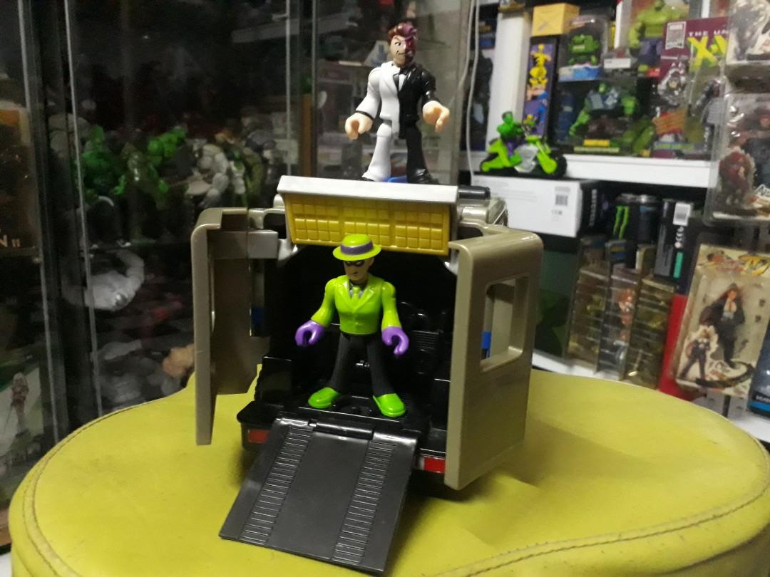 Dc imaginext two face armored car& the riddler, Hobbies & Toys, Toys ...