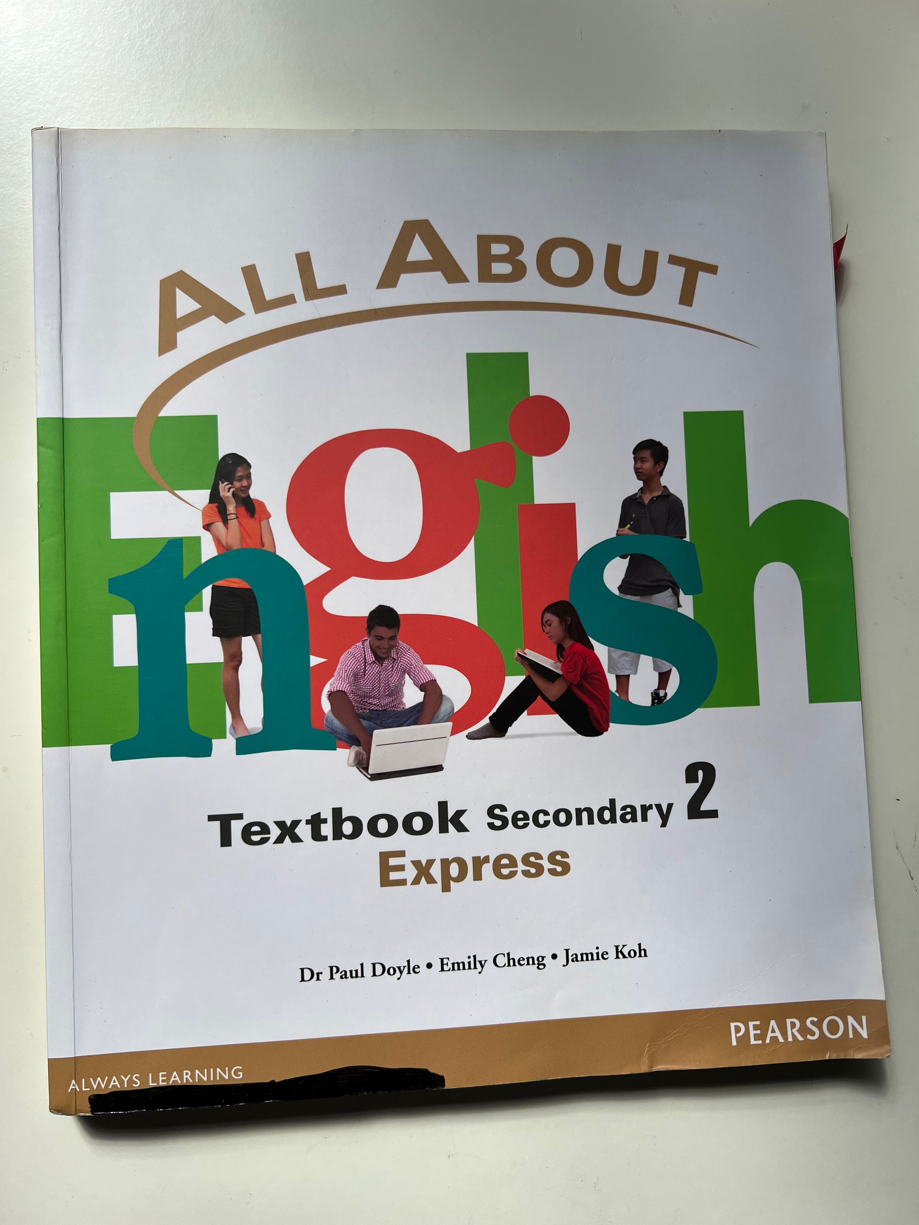 English Textbook secondary school, Hobbies & Toys, Books & Magazines ...