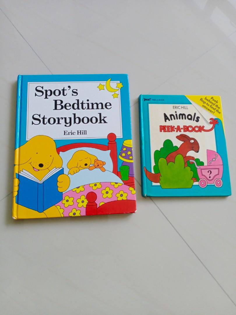 Eric Hill Spot Bedtime Storybook, Animal peek-a-boo, lift-the-flap ...