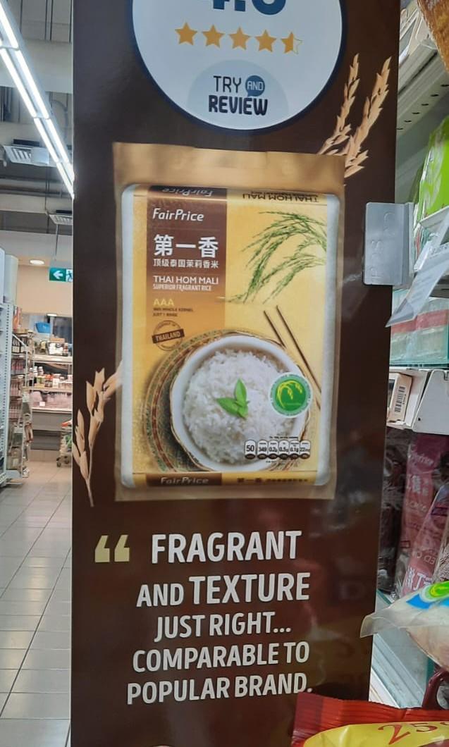 FP Thai Hom Mali Superior Fragrant Rice 5kg (Vacuum Seal Pack)., Food ...
