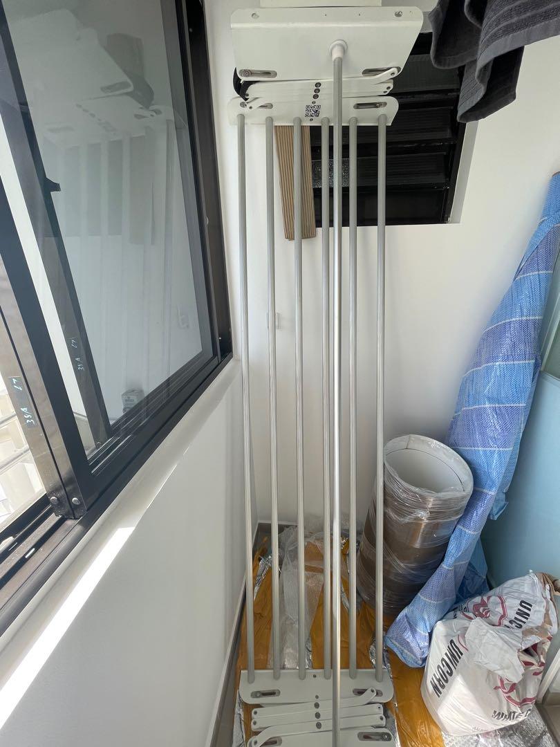 HDB Clothes Drying Rack, Furniture & Home Living, Home Improvement ...