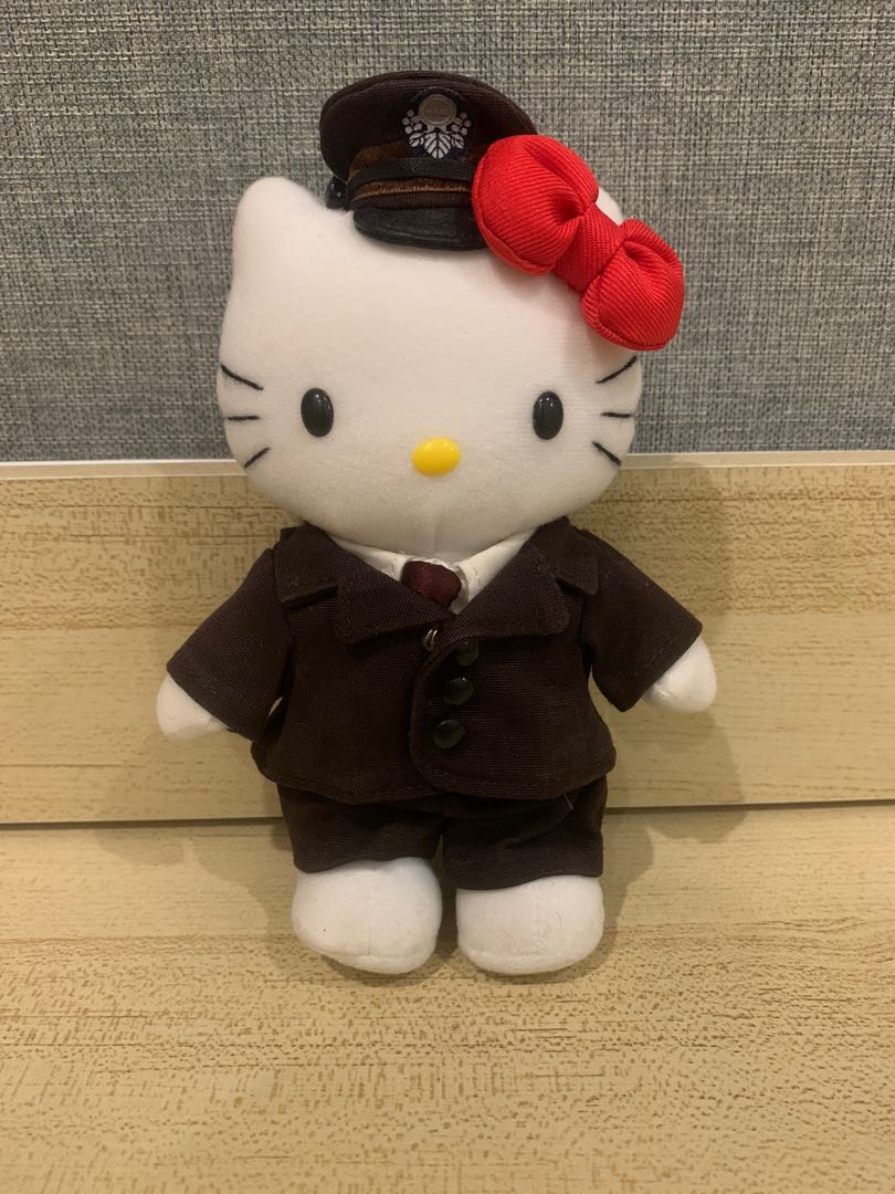 Hello Kitty 2003 Police Costume Standing Doll Plush on Carousell