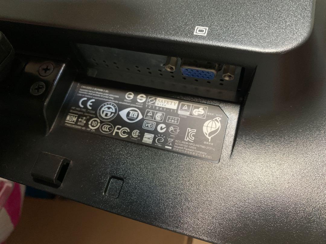 HP 19 inch LED Monitor P191, Computers & Tech, Parts & Accessories ...