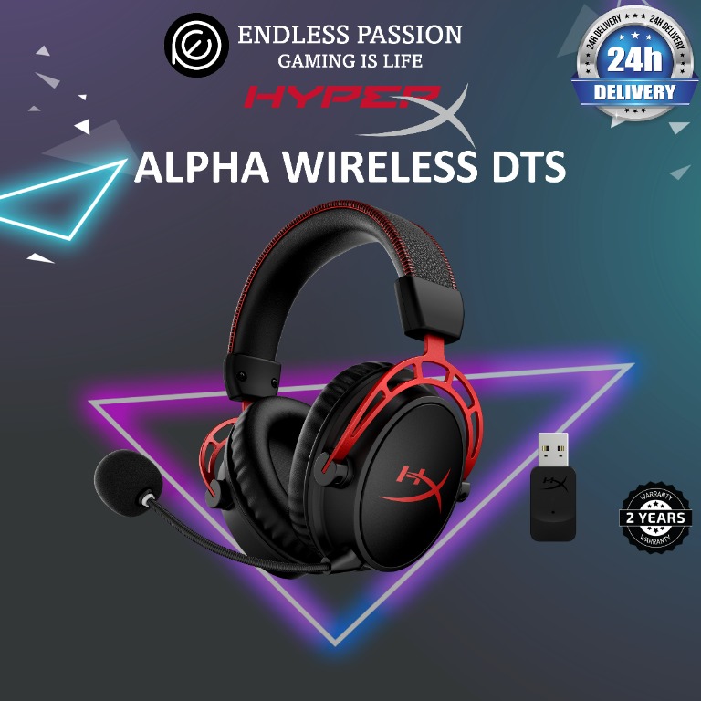 HyperX Cloud Alpha Wireless DTS , Audio, Headphones & Headsets on Carousell