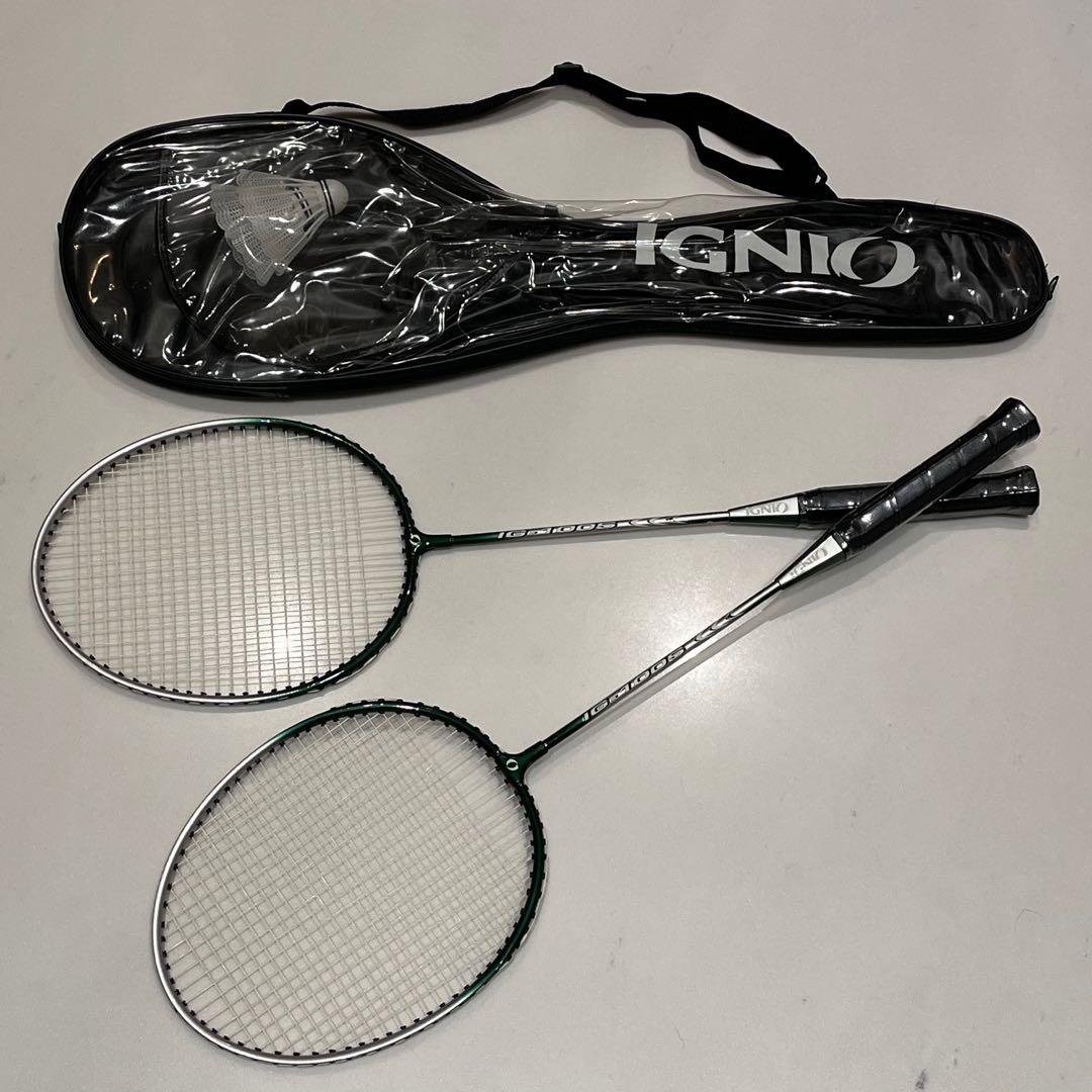 IGNIO Badminton Rackets IG-100S from Japan, Sports Equipment, Sports ...