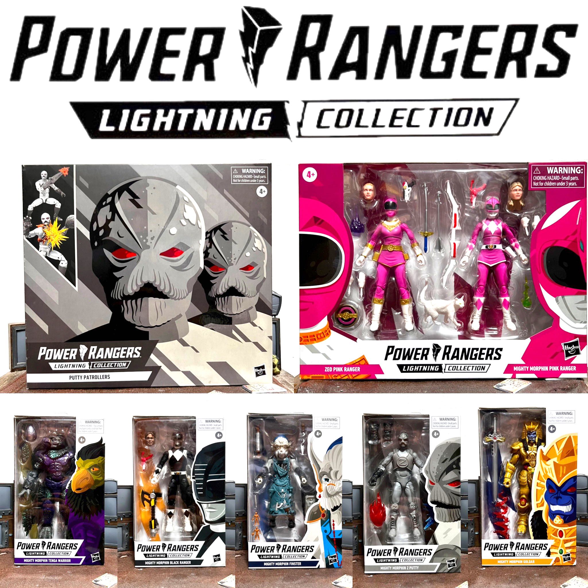 [In hand] Hasbro Lightning Collection MMPR Mighty Morphin Power Rangers ...
