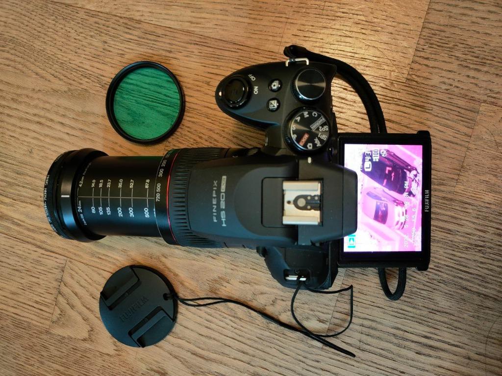 INFRARED MODIFIED Fujifilm FinePix HS20 EXR 30x super-zoom digital ...