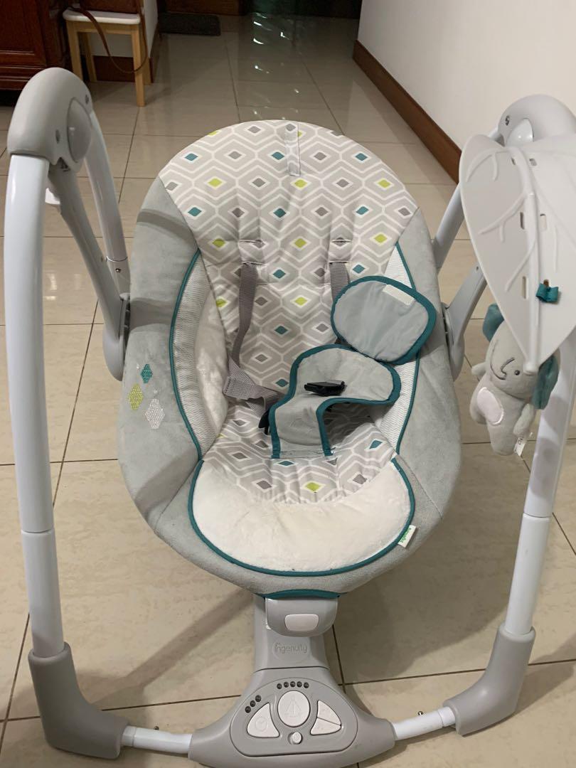 Ingenuity Swing ConvertMe Swing-2-Seat, Babies & Kids, Infant Playtime ...