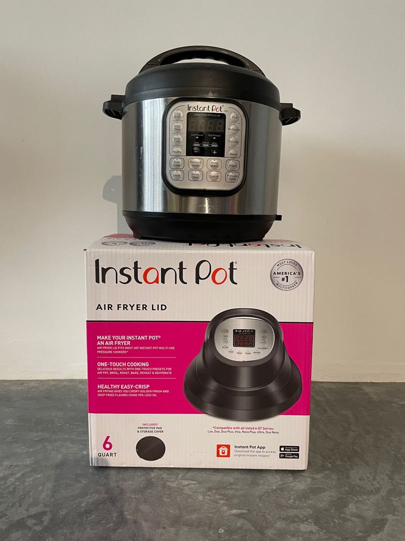 Instant Pot Pressure Cooker and AirFryer Lid (120V) [HALAL FOOD ONLY ...