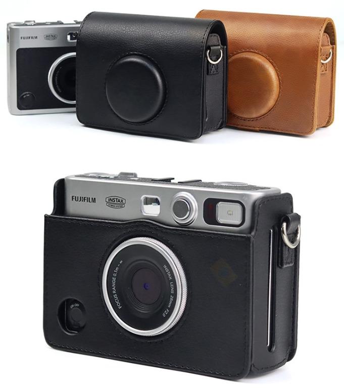 Instax Mini Evo Camera Leather Bag Case, Photography, Photography ...
