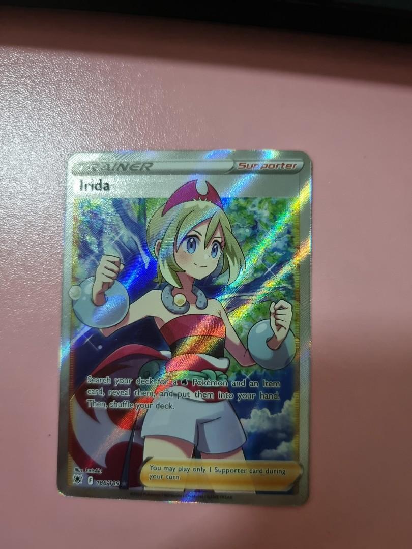 Irida pokemon card, Hobbies & Toys, Toys & Games on Carousell