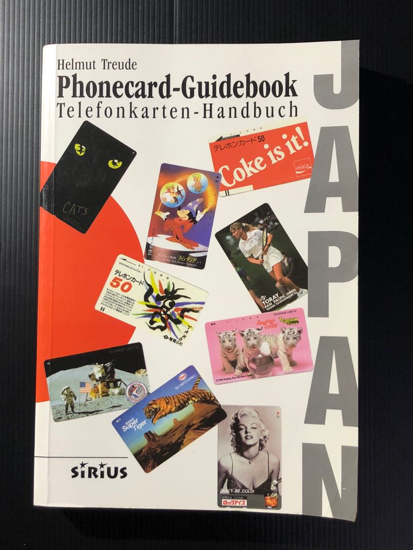 Japan Phonecards / Phone card Guidebook Catalogue, Hobbies & Toys ...