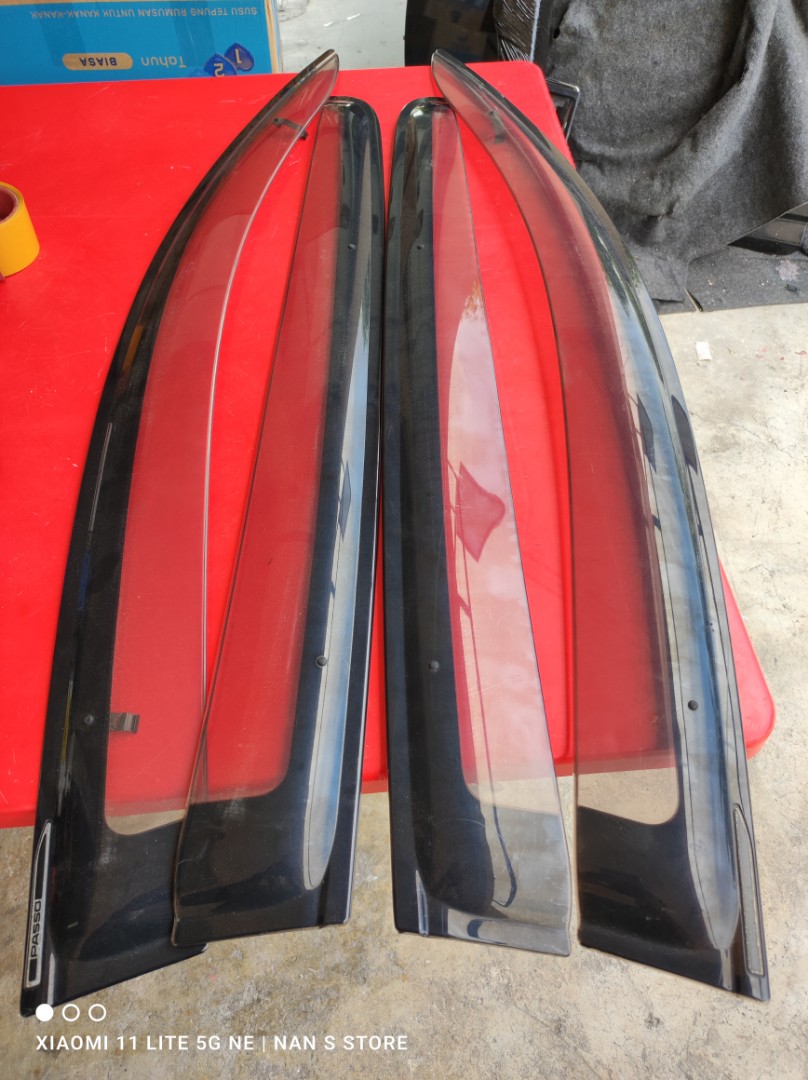 JDM door visor Toyota Passo myvi lama, Auto Accessories on Carousell