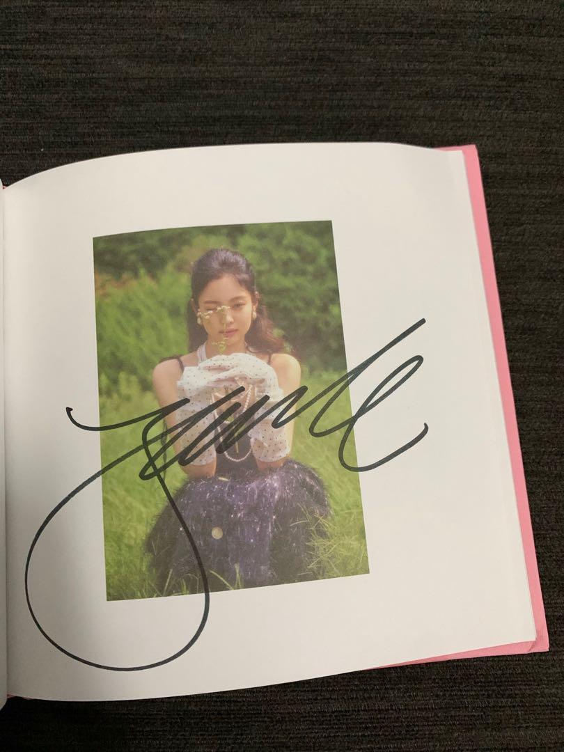Jennie signed solo album, Hobbies & Toys, Memorabilia & Collectibles, K ...
