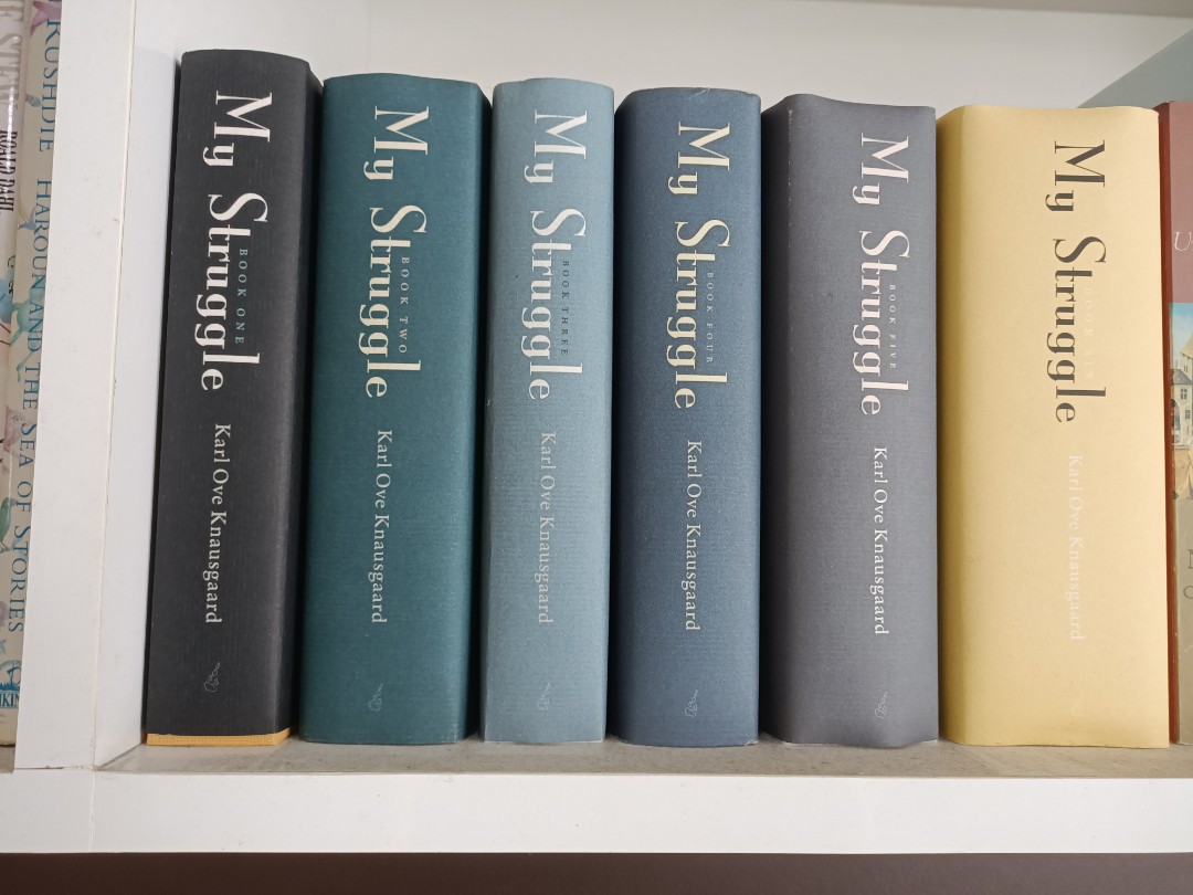 Knausgaard My Struggle (complete set), Hobbies & Toys, Books ...