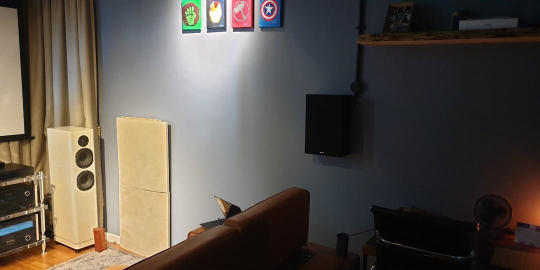 Krix Phonix Flat Surround Speaker, Audio, Soundbars, Speakers & Amplifiers on Carousell