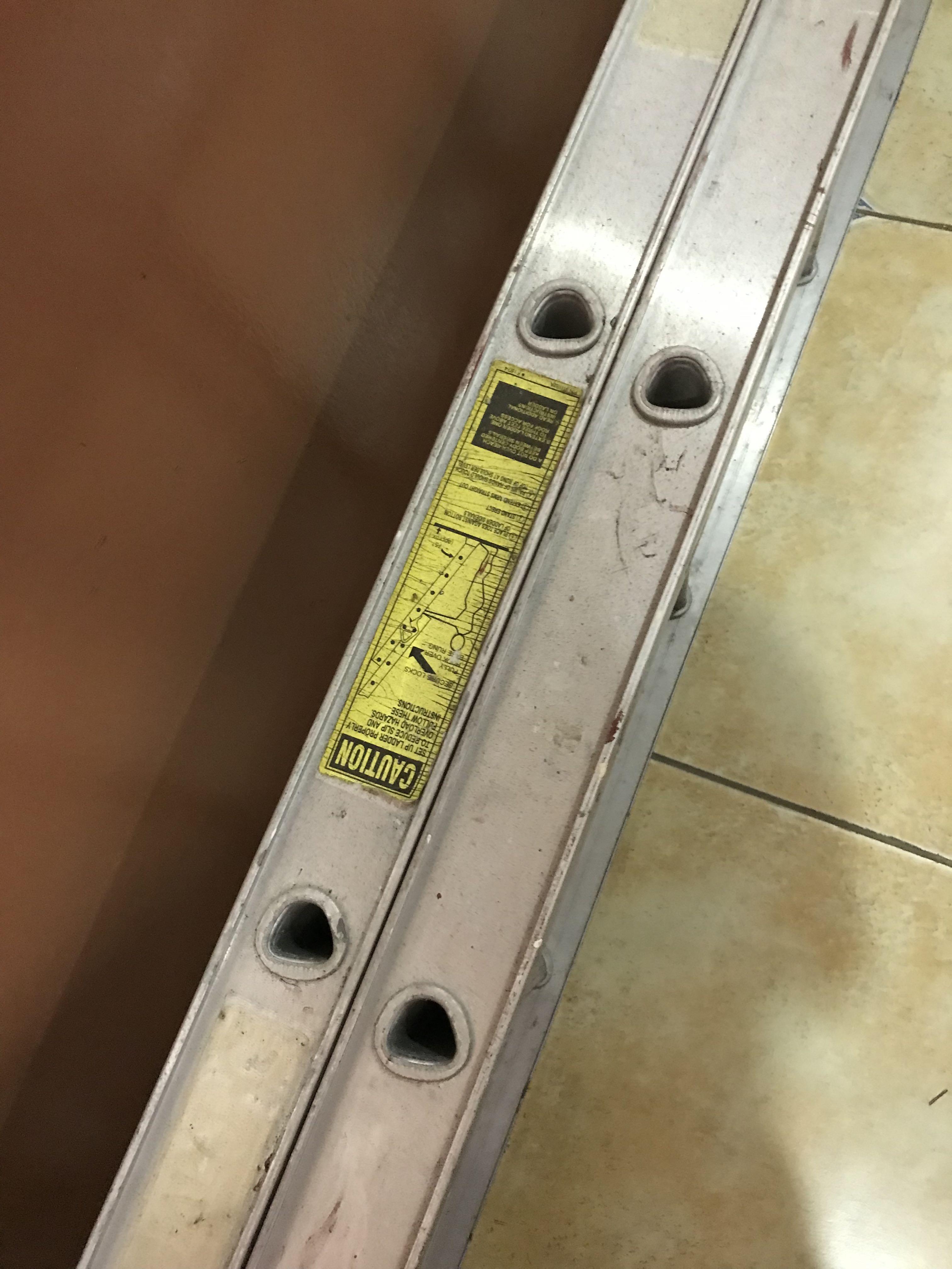 Extension Ladder / hagdan, Furniture & Home Living, Home Improvement ...