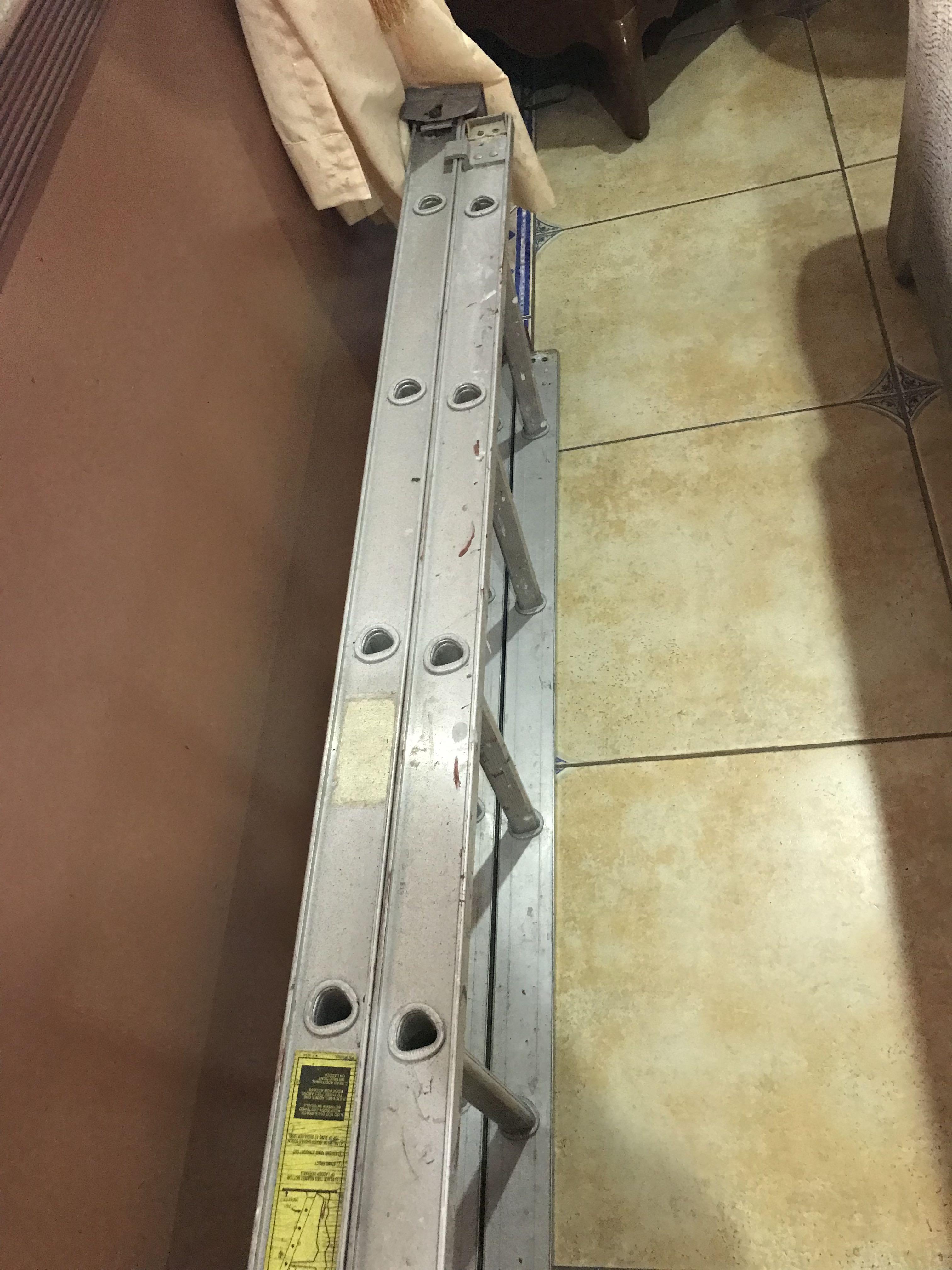 Extension Ladder / hagdan, Furniture & Home Living, Home Improvement ...